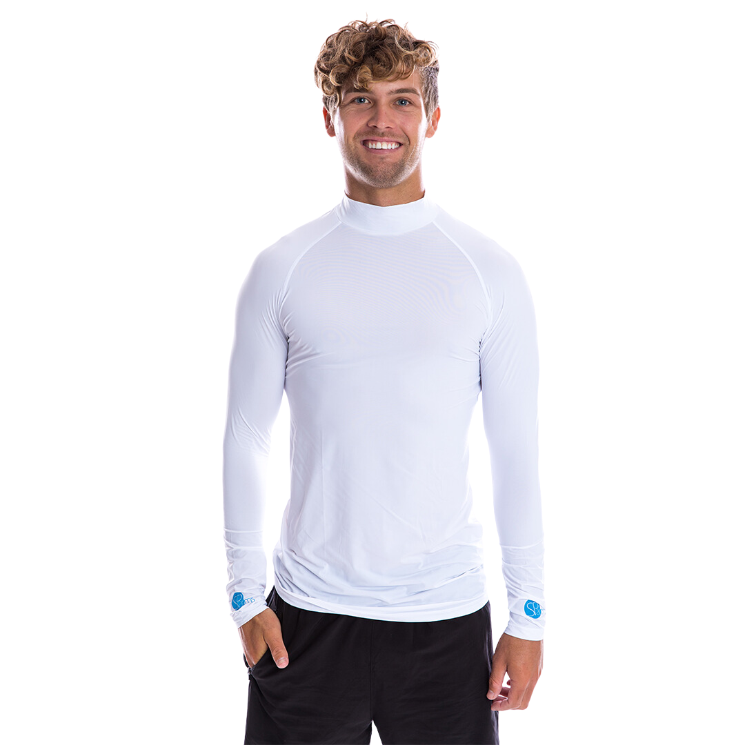 SP Body - Men's High Neck [White] – SParms