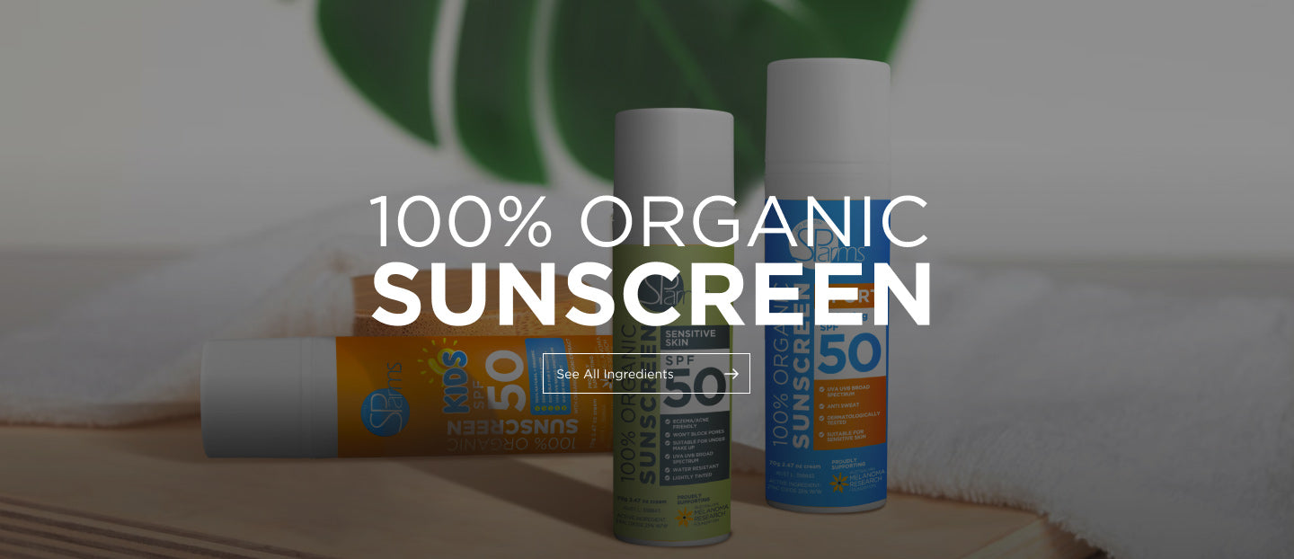 SParms SPF50 Organic Zinc Sunscreen